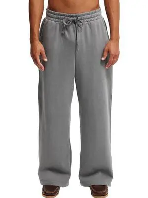 COTTON ON Super Baggy Track Pant - Slate Stone