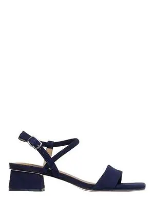 Bernardo Josei Low Heel Sandal - Dark Navy