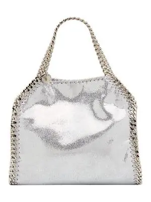 Stella McCartney Stella McCartney Falabella Mini Tote Bag Silver