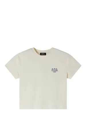 A.p.c. Boxy Rue Madame T-shirt - White