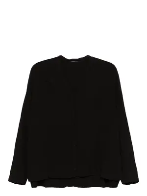 Transit V-neck Blouse - Black