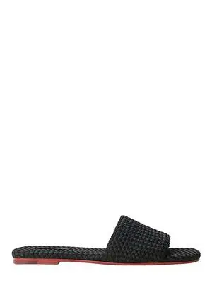 NAGHEDI St Barths Slide Sandals - Black