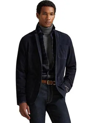 Polo Ralph Lauren Suede Jacket - Navy