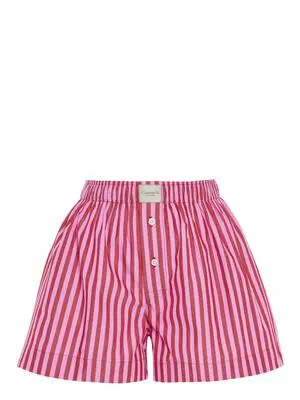 Comme Si La Classica Cotton Poplin Boxer Shorts Stripe