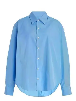 Comme Si Classica Cotton Poplin Shirt - Blue
