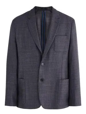 Paul Smith Wool-blend Blazer - Navy