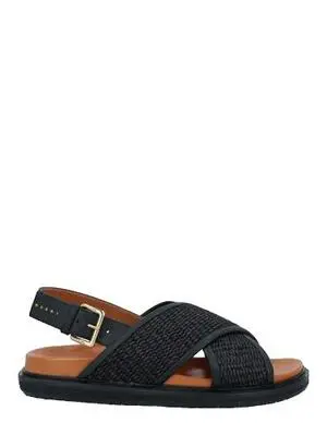 Marni Sandals With Buckle Fastening - Black