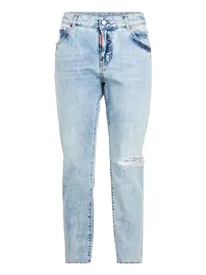 Dsquared2 Tapered Distressed Jeans - Blue