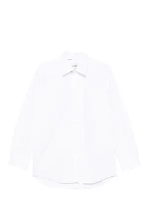 RÓHE Deconstructed Cotton Shirt - White