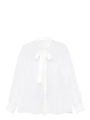 DOLCE & GABBANA Dolce & Gabbana Chiffon Pussy-Bow Shirt
