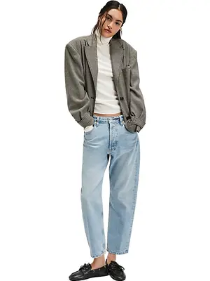 Citizens Of Humanity Winslow Cropped Boyfriend Jeans - Blaire