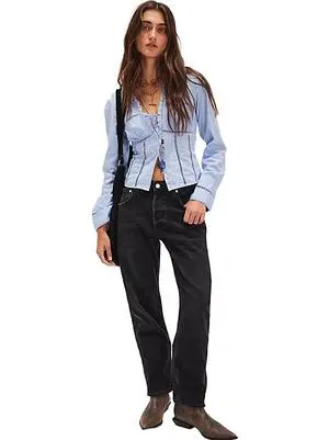 Citizens Of Humanity Winslow Cropped Boyfriend Jeans - Raine