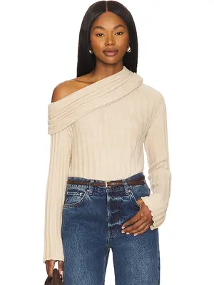 Tularosa X Emma Rose Harper Sweater - Beige