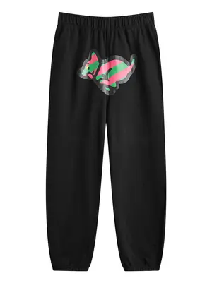 ICECREAM Running Puppy Sweatpants - Black