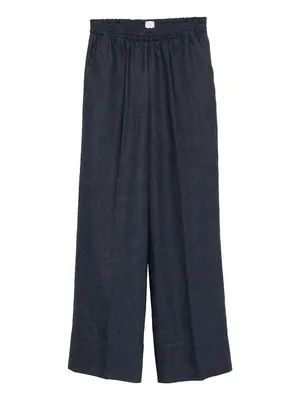 Eleventy Linen Trousers - Blue