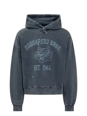 Dsquared2 Hooded Sweatshirt - Blue