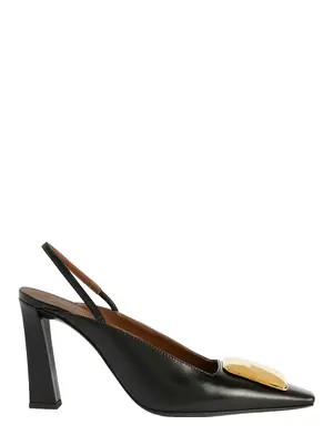 GIUSEPPE ZANOTTI Giuseppe Zanotti Brendha Stone 90 Slingbacks