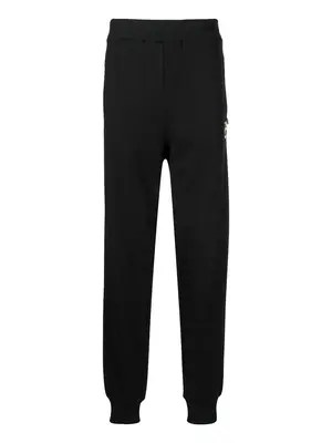 Roberto Cavalli Logo-plaque Track Pants - Black
