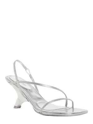 Simkhai Shadow Strappy Sandals - Silver