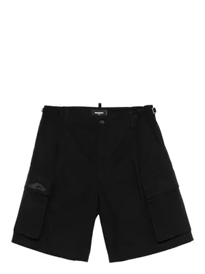 Dsquared2 Ripstop Cargo Shorts - Black