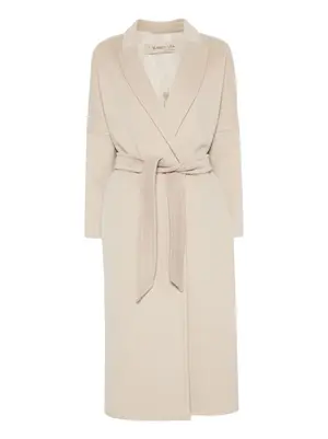 BLANCA VITA Textured Coat - Neutrals