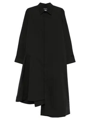 Y3 Shirt Maxi Dress - Black