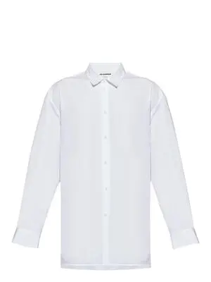 JIL SANDER Jw-initials Anchor Logo Shirt White