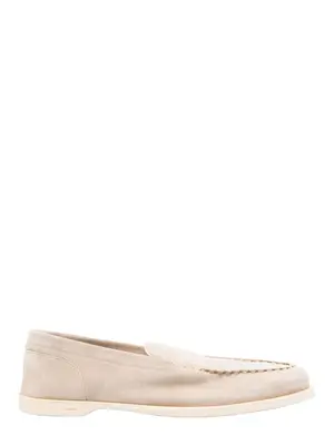 John Lobb Pace Suede Loafers - Neutrals