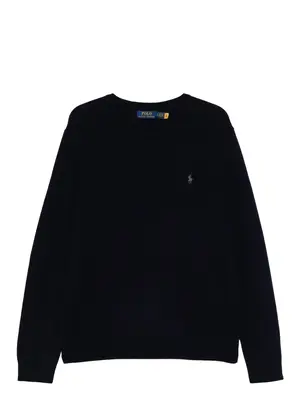 Polo Ralph Lauren Pony-embroidered Sweater - Blue