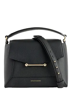Strathberry Leather Top-handle Bag - Black