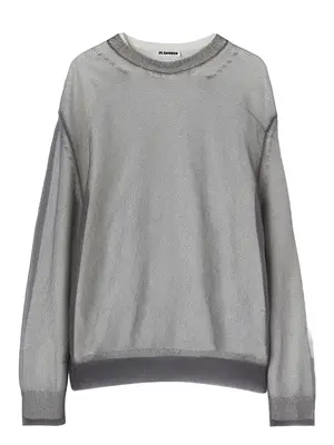 JIL SANDER Layered Jumper - Grey