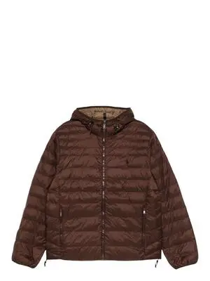 Polo Ralph Lauren Hooded Padded Jacket - Brown