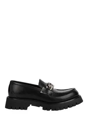 Gucci Interlocking G Chain Loafer - Black