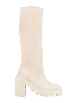 VIC MATIE Leather Boots - Off White