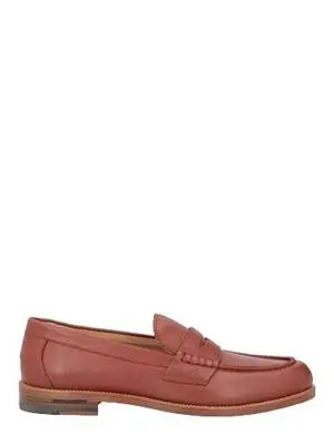 Dsquared2 Leather Loafers - Brown