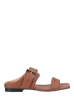 POLLINI Sandals In Calfskin - Brown