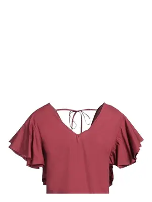 HAVEONE Woven Top - Red