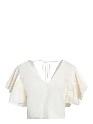 HAVEONE Woven Top - White