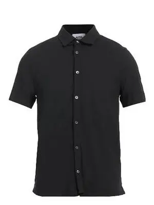 Alpha Studio Shirt Size Cotton, Elastane - Black
