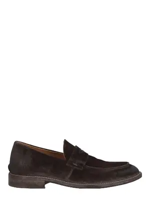Moma Leather Loafers Brown