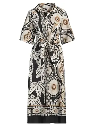 SHIRTAPORTER SHIRTAPORTER Multicolor Midi Dress