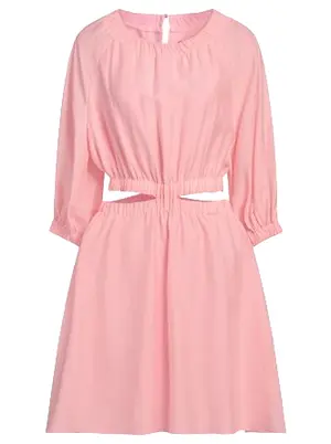 Hugo Mini Flared Dress - Pink