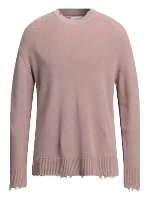 LANEUS Sweater Antique Rose Cotton - Pink