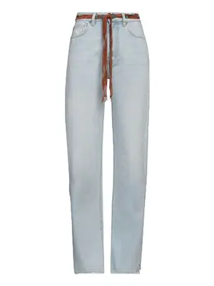 VICOLO Cotton Denim Jeans - Blue