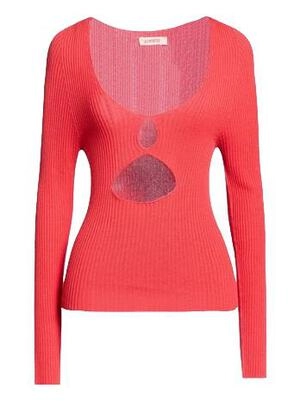 KONTATTO Ribbed-Knit Sweater Red