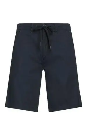 ONLY & SONS Solid Color Casual Shorts - Navy