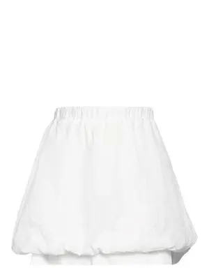 HAVEONE Mini Balloon Skirt - White