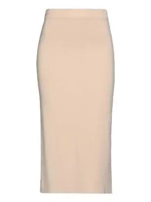 VICOLO Midi Skirt - Light Brown