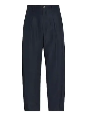 Giorgio Armani Tailored Straight Leg Pants - Blue