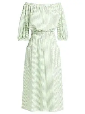 SHIRTAPORTER Striped Woven Co-ord - Green